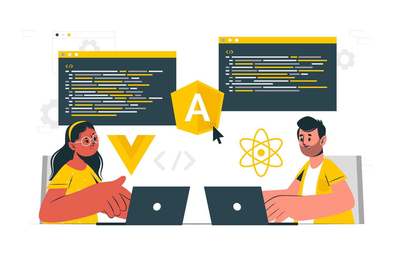 Angular vs React: Difference Between Angular and React Angular vs React: Difference Between Angular and React